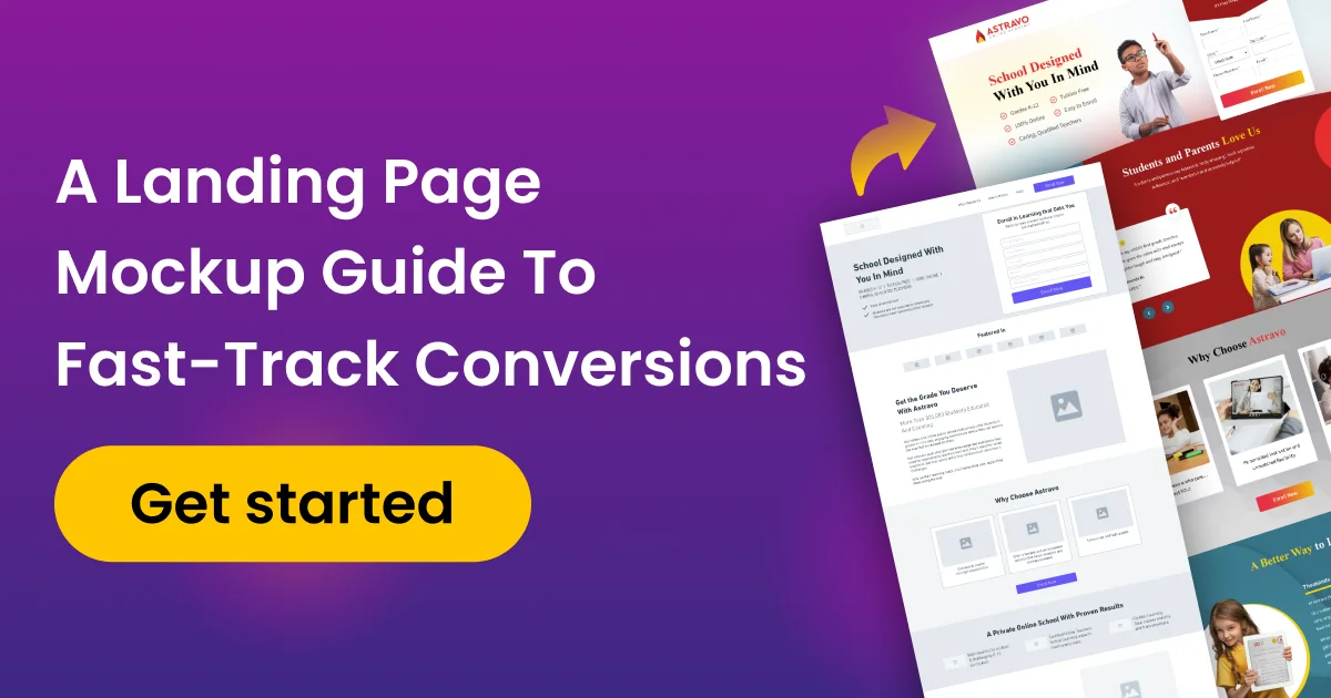 A Landing Page Mockup Guide To Fast-Track Conversions